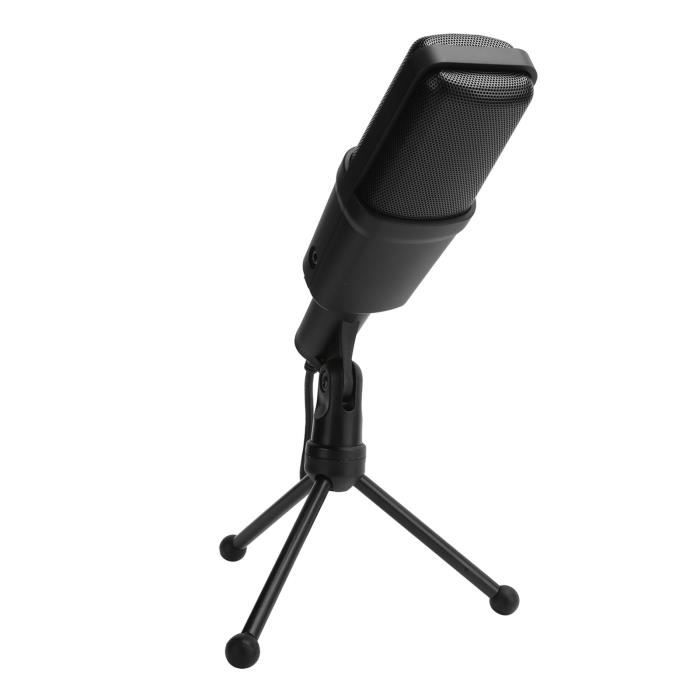 HURRISE Micro USB avec trépied Microphone Réglable de Support Filaire à ...