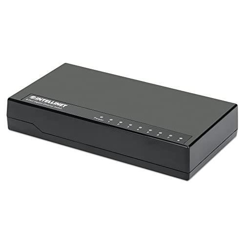 INTELLINET Switch réseau Gigabit 8 ports compact - Plug & Play ...