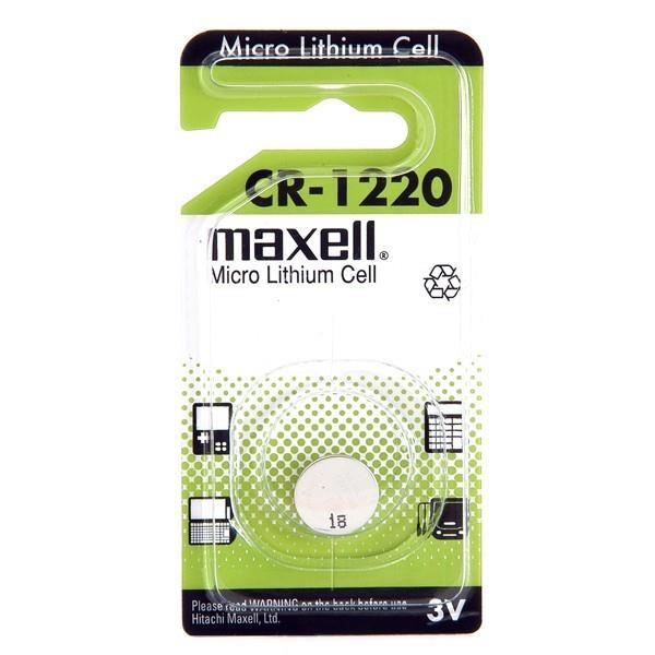 Pile bouton lithium blister CR1220 MAXELL 3V 36mAh - Cdiscount Jeux - Jouets