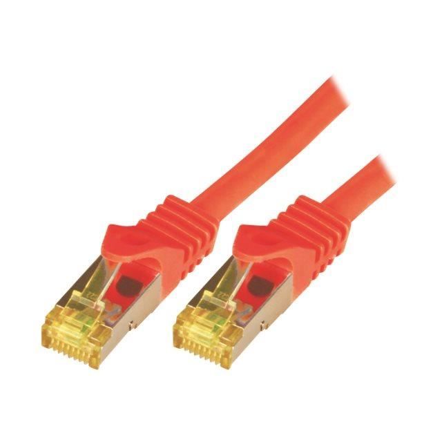 M-CAB RAW Câble de réseau RJ-45 (M) pour RJ-45 (M) 10 m SFTP, PiMF CAT ...