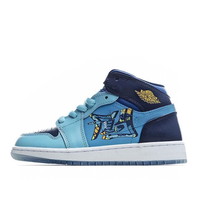 Baskets nikees-Air-Jordan 1 Retro mid high SE AJ1 Chaussures de-basket ...