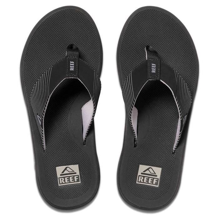Tongs Reef Phantom II Couleur Noir Taille 44 - Cdiscount Sport