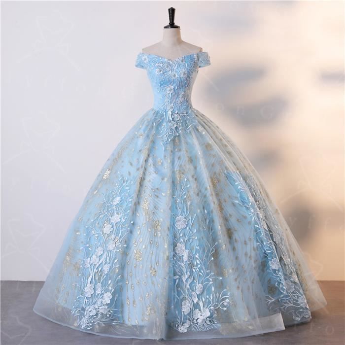 Quinceanera Robes, Off Épaule Robes De Fête, Prom Rouge - Cdiscount ...