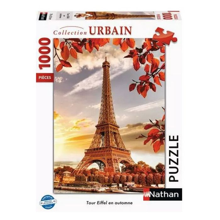 Nathan - Puzzle Tour Eiffel en automne 1000 pcs - RAVENSBURGER - Cdiscount Jeux - Jouets