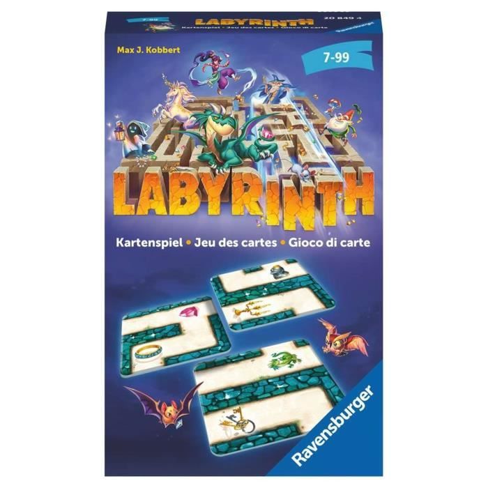 Jeu de cartes Labyrinthe - Cdiscount Jeux - Jouets