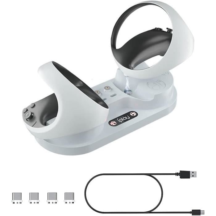 Station De Charge Psvr2,Base De Chargeur Pour Manette Ps Vr2,Avec Deux ...