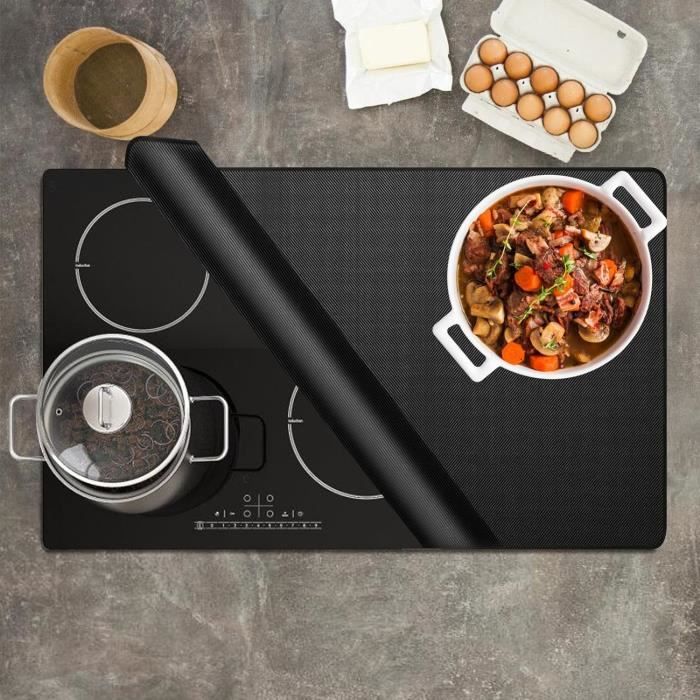 Grand Tapis De Protection Pour Plaque À Induction, En Silicone, Tapis ...