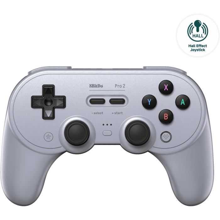 8Bitdo Pro 2 Bluetooth Manette, Joystick À Effet Hall, Manette Sans Fil ...