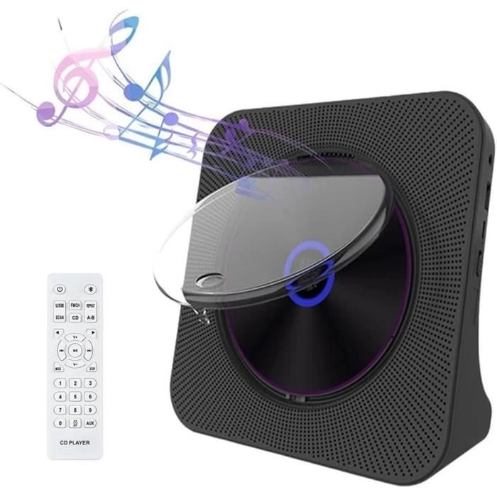 Lecteur Cd Portable, Lecteur Mp3 Personnel De Bureau, Haut-Parleur Hifi ...