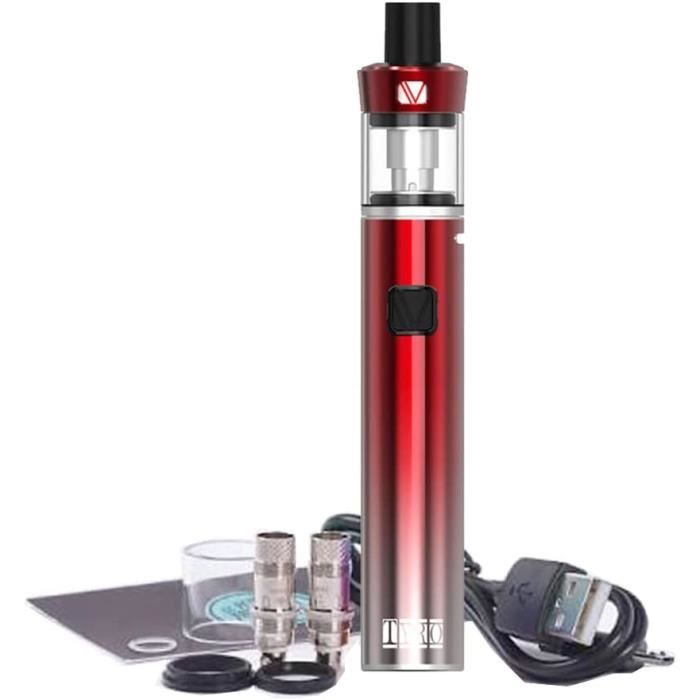 VAPTIO Kit avec réservoir 1500mAh Box Mod LED lères sans liquide et ...