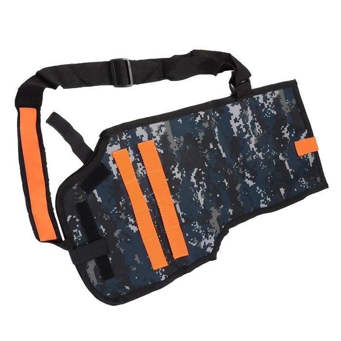 DUO Sac à dos à sangle réglable pour sac de rangement pour balle Nerf ...