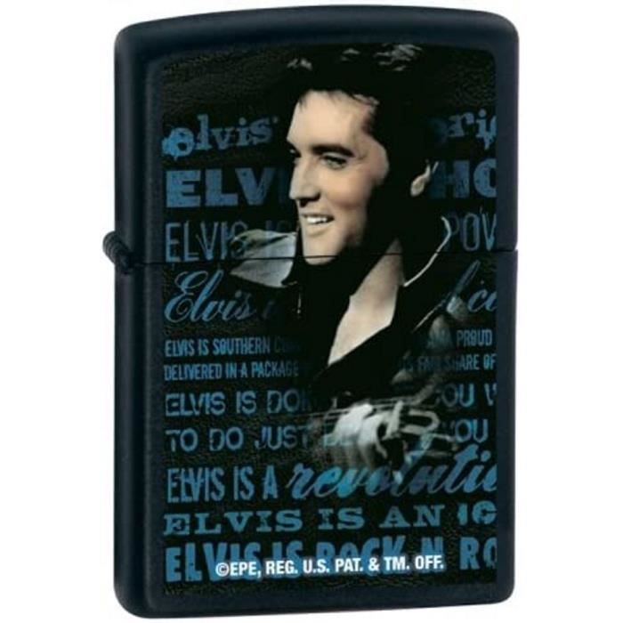 ZIPPO - ZIPPO collection célébrité - Elvis Presley - 31493 - Cdiscount ...