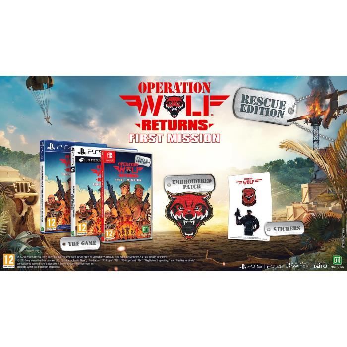 Operation Wolf Returns : First Mission Jeu PS5 - Cdiscount Jeux vidéo