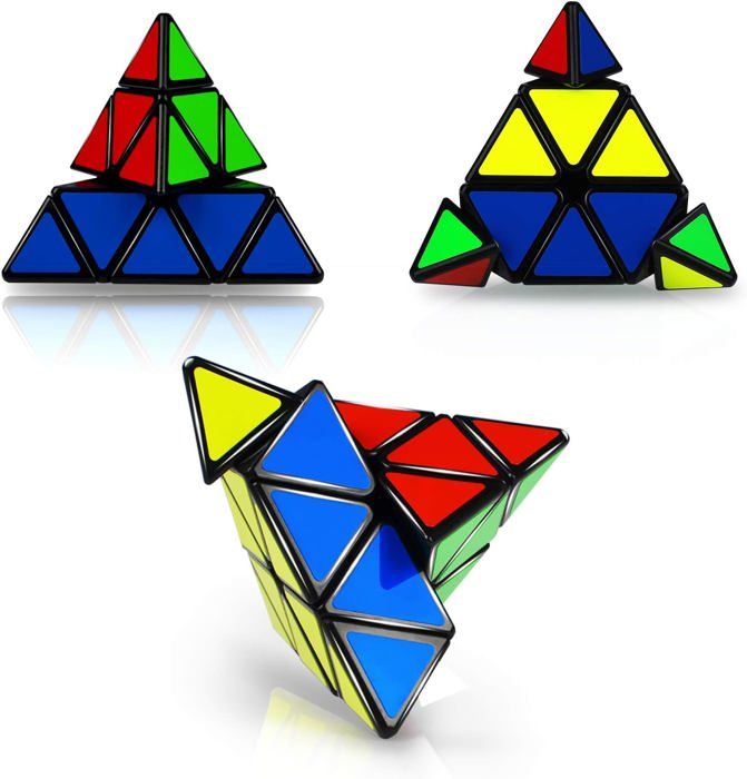 Pyraminx Speed Puzzle Cube 3X3 Triangle Pyramid Magic Cube Magique Cubo ...