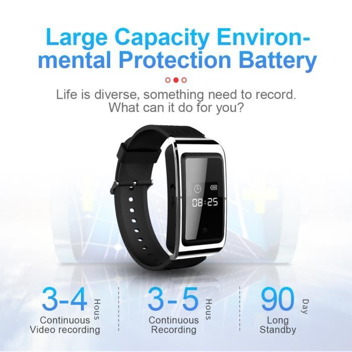 MAGNETOPHONE,Mini caméra numérique HD 1080P,enregistreur vocal,Micro ...