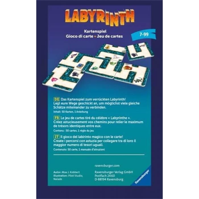 Jeu de cartes Labyrinthe - Cdiscount Jeux - Jouets