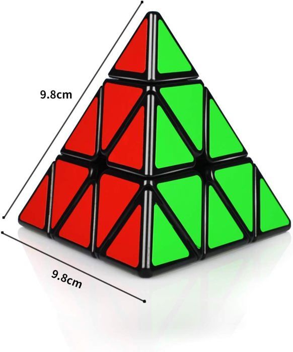Pyraminx Speed Puzzle Cube 3X3 Triangle Pyramid Magic Cube Magique Cubo ...