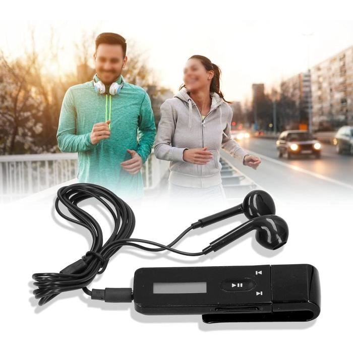 Clip Mp3, Lecteur Mp3 Bluetooth Portable De 8 Go Avec Écouteurs, Prise ...