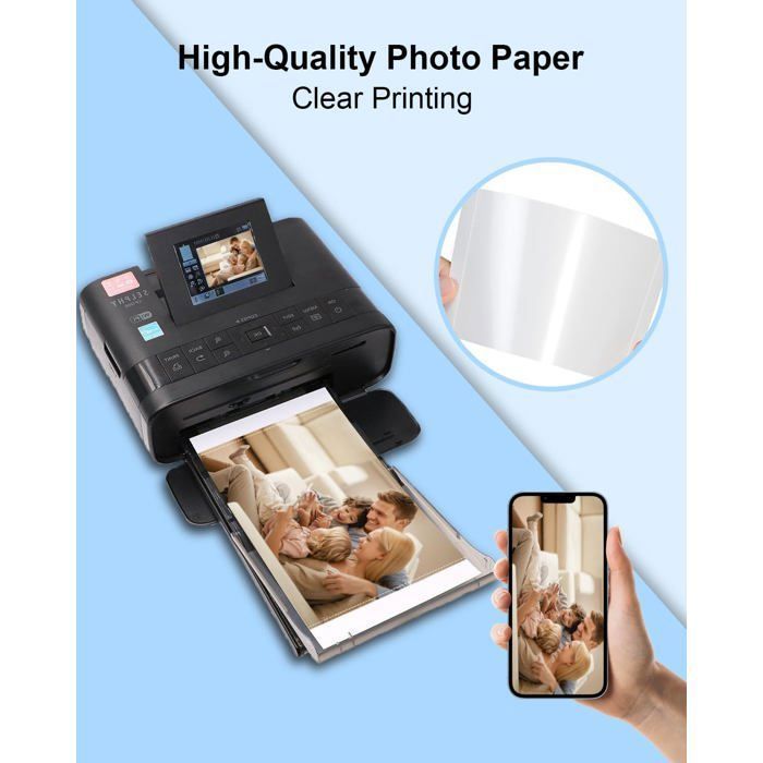 PAPIER IMPRIMANTE - AMIS - Pack Canon Selphy KP-108IN, 3 cartouches ...
