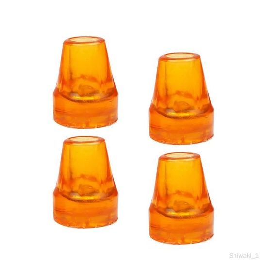 4 Pièces Embouts de Béquille Embouts de Canne Accessoires Antidérapant ...