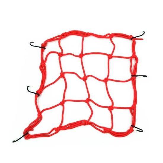 Sac-filet de coffre,Filet à bagages en caoutchouc élastique pour moto ...