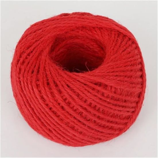 Cordelette Naturel 30M Buckap Hessian Jute Jute Cordon Cordon Cadeau ...