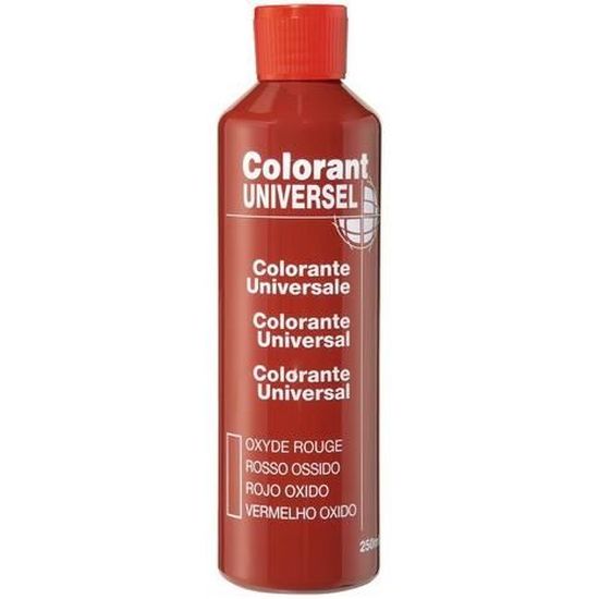 Colorant - 250ml - Rouge - Mat - Universel - Cdiscount Bricolage