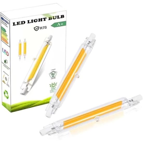 Ampoule Led R7S 118Mm 20W Dimmable,Led Linéaire Projecteurs De Type ...
