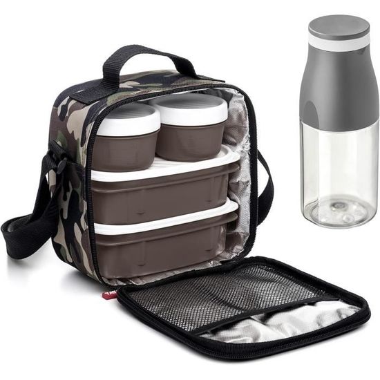 Practicfood Kit Urban Food Casual - Sac-Repas Thermique Porte-Aliments ...