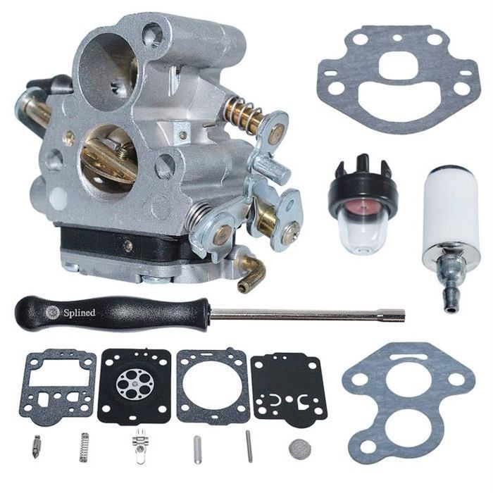 Pour Husqvarna 235 236 240 kit de réparation joint de carburateur avec ...