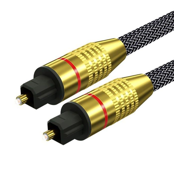 Câble Optique Toslink Audio Numérique Haute Fidélité - Son Surround ...