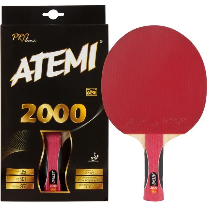 Raquette De Ping Pong Atemi Pro Line 2000 - Control Et Puissance ...