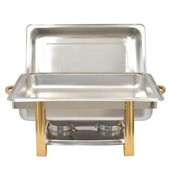 Chafing dish chauffe-plats chauffe-plats chauffe-plats 9L - Cdiscount ...