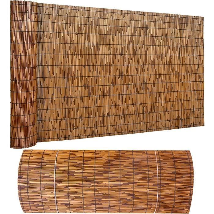 Brise Vue Jardin,Canisse Bambou Balcon,Clôture En Roseau,Écrans De Confidentialité Pour Patio ...