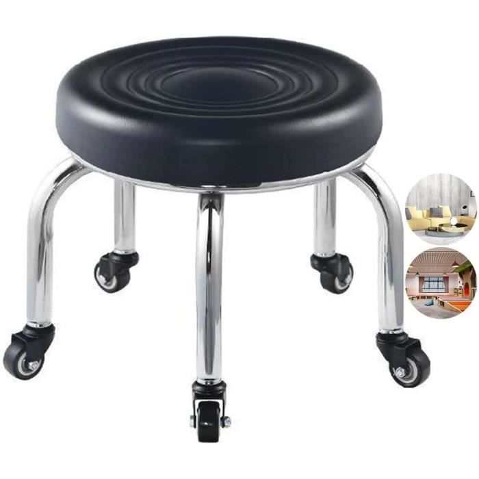WEYE-Tabouret de Bureau Ergonomique Tabouret Roulant a roulettes ...