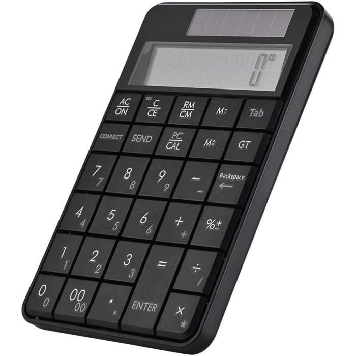 Mini 2.4G Clavier Pavé Numérique USB sans Fil 2 en 1 Clavier Numérique ...