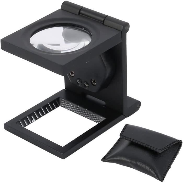 Alliage de Zinc Loupe, Loupe Pliante, 10X Mini Loupe Pliante Loupe ...