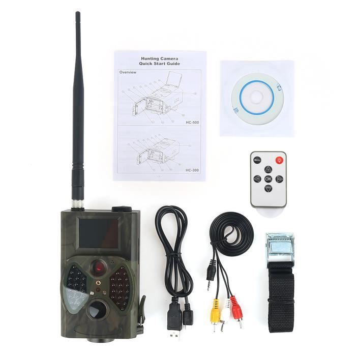HC-300M Caméra de Chasse GPRS MMS E-Mail pour Observation Animaux Surveiller hors maison voyage ...