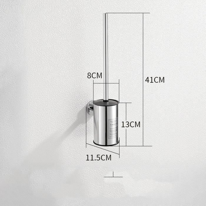 Brosse wc,Porte-brosse de toilette doré en acier inoxydable,accessoires de salle de bain de luxe ...
