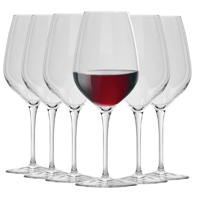6x Inalto Tre Sensi 550ml Verres à Vin Rouge - Blanc Rose Cocktail ...