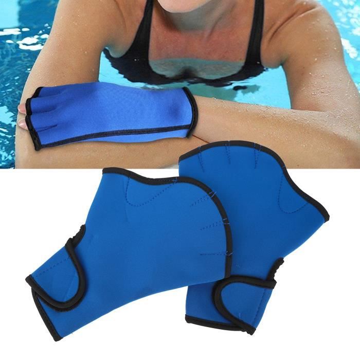 ESTINK gants d'entraînement de natation Gants de natation palmés pour ...