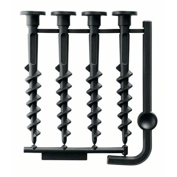 BOSCH - 4 vis pour station de charge avec clef Allen - Robot tondeuse ...