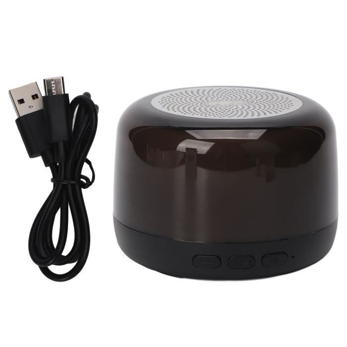 Fdit Haut-parleurs lumineux à LED RVB Haut-parleur Bluetooth Veilleuses ...