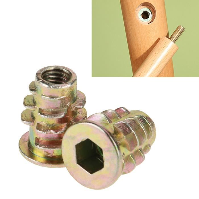 Écrou hexagonal de tête d'entraînement Écrou Hexagonal pour Meubles ...