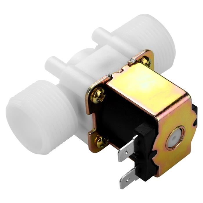 Garosa Électrovanne électrique DC 12V DN20 G3 / 4 'Valve ...