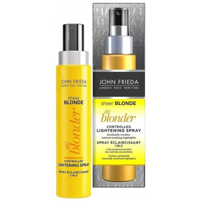 JOHN FRIEDA Spray éclaircissant ciblé Sheer Blonde Go Blonder - 100 ml ...