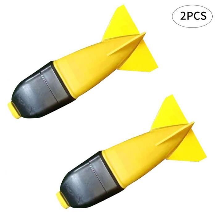 Fishing Spomb Rocket Pêche Bait Alimentateur Float Lure Titulaire Carpe ...