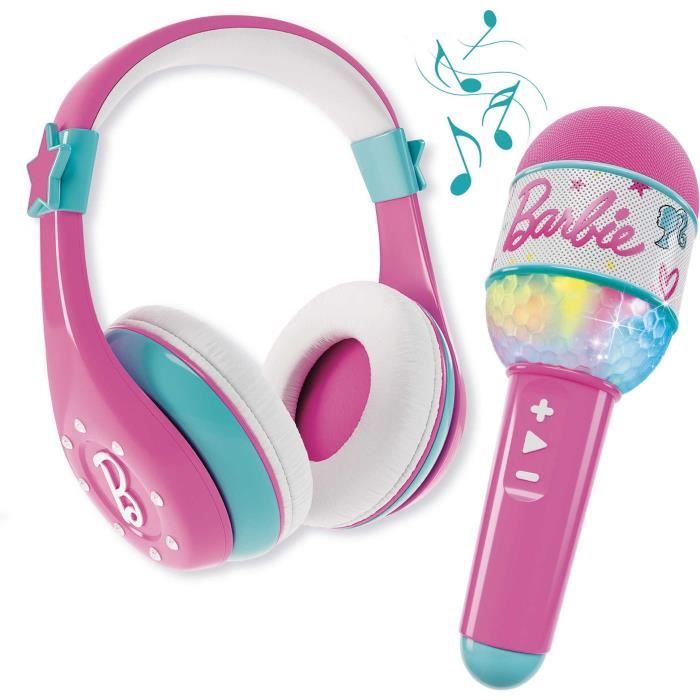 Combo audio - LISCIANI - Barbie - Casque et micro Bluetooth - Haut ...