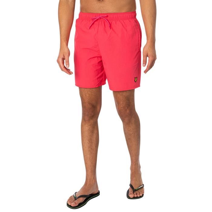 Short De Bain Uni - Lyle & Scott - Homme - Rose - Cdiscount Prêt-à-Porter