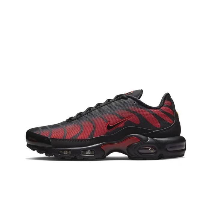 Nike Air Max Plus baskets basses femme noir rouge Couleurs multiples ...